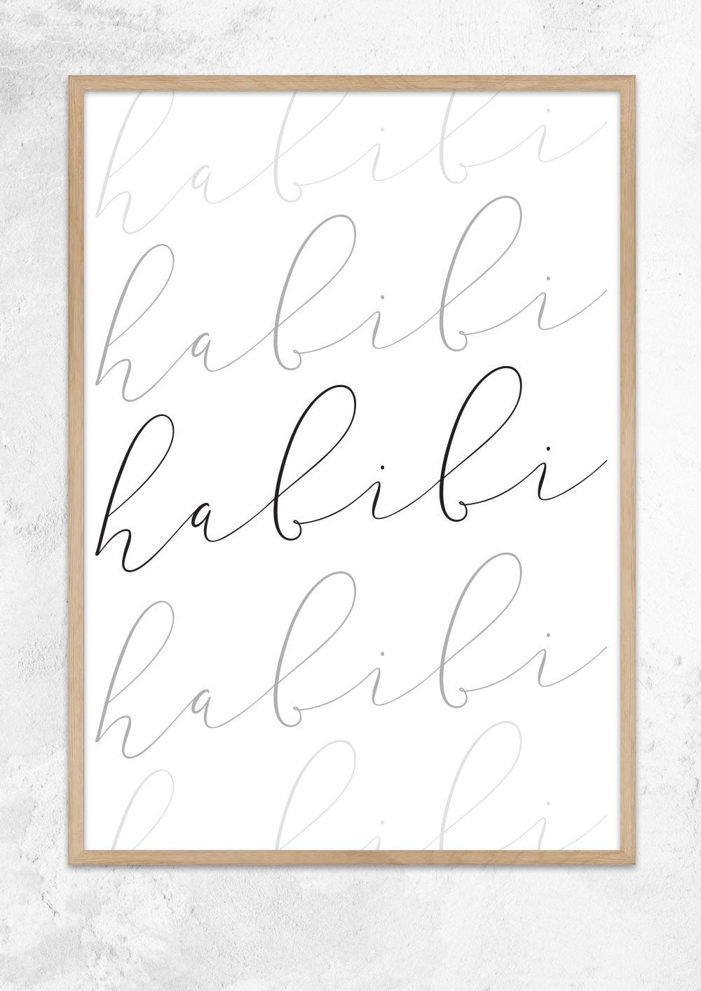 Habibi Poster – Stories For Walls UAE