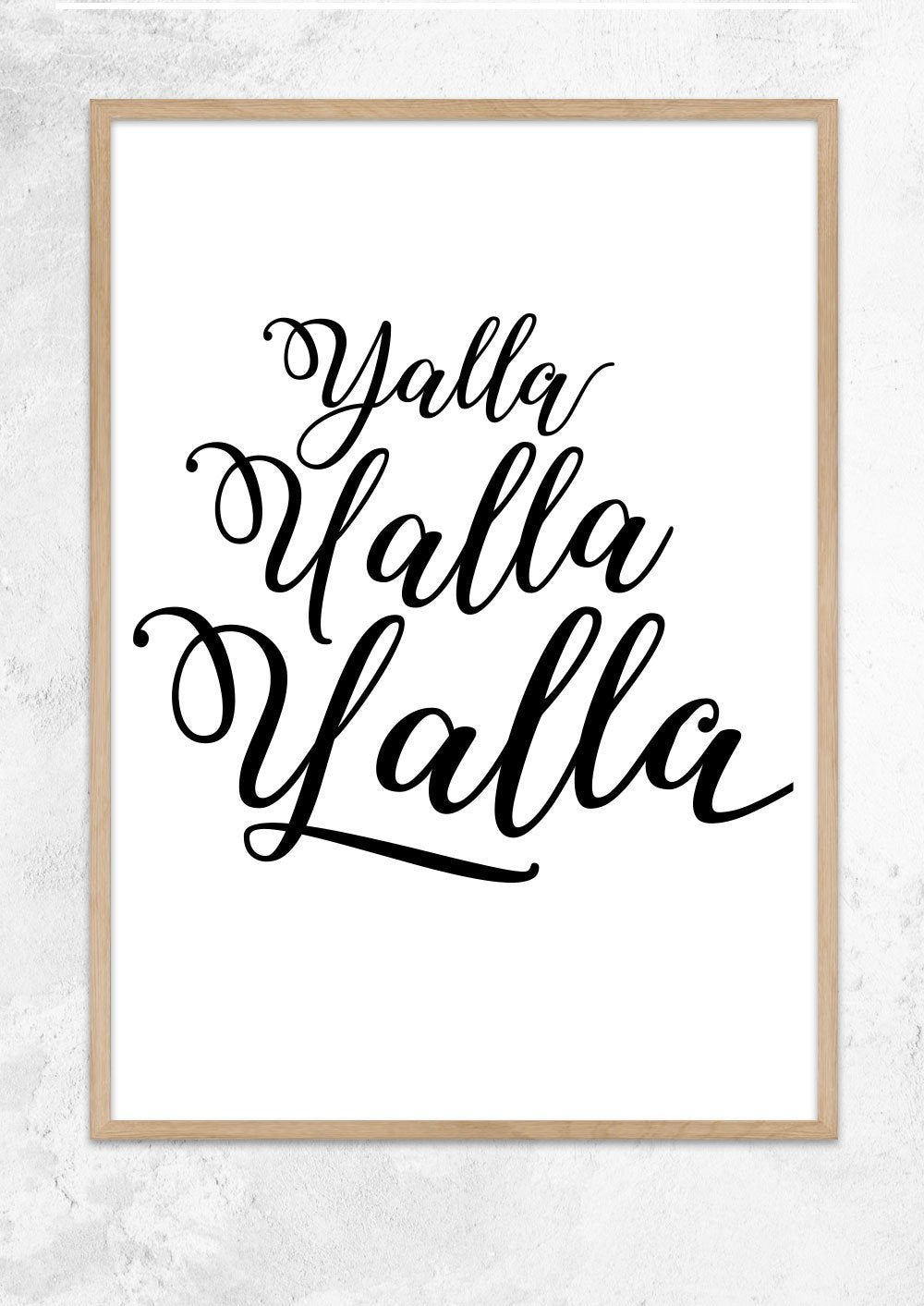 Yalla Yalla Yalla! – Stories For Walls UAE